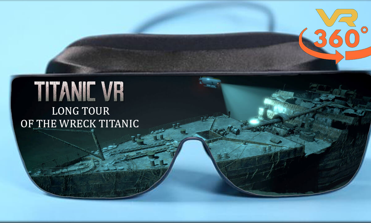 Short Tour Of The Wreck Titanic VR 360° 4K | DeoVR
