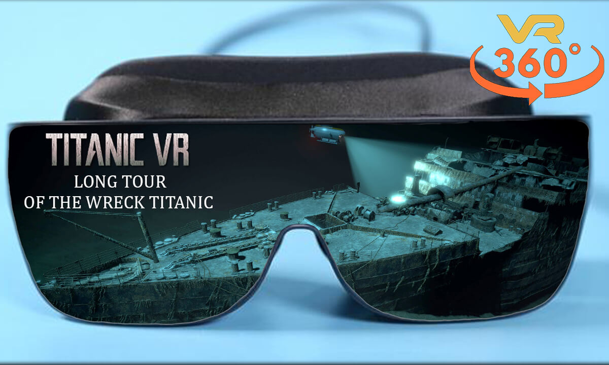 Long Tour Of The Wreck Titanic VR 360° 4K | DeoVR