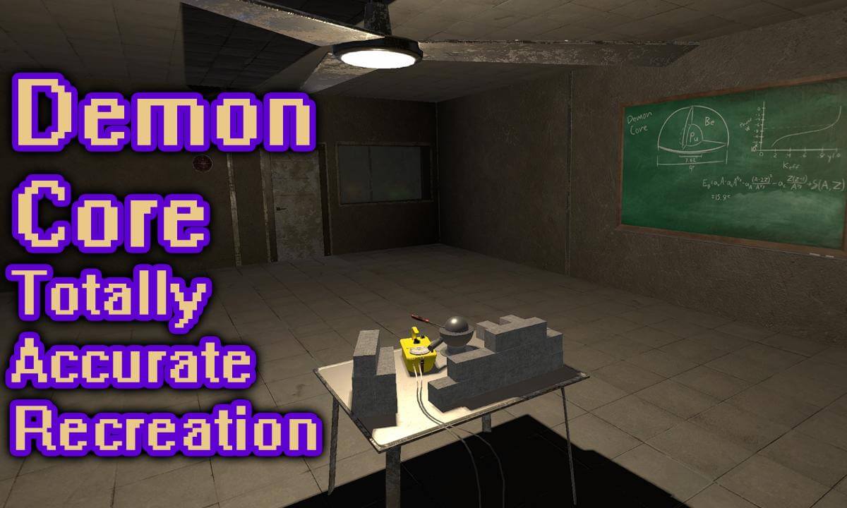 Demon Core Totally Accurate Recreation - VRChat World Walkthrough