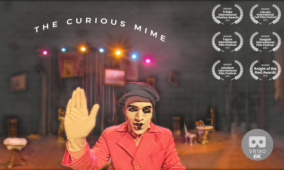 The Curious Mime - Award winning 180VR Experience | DeoVR