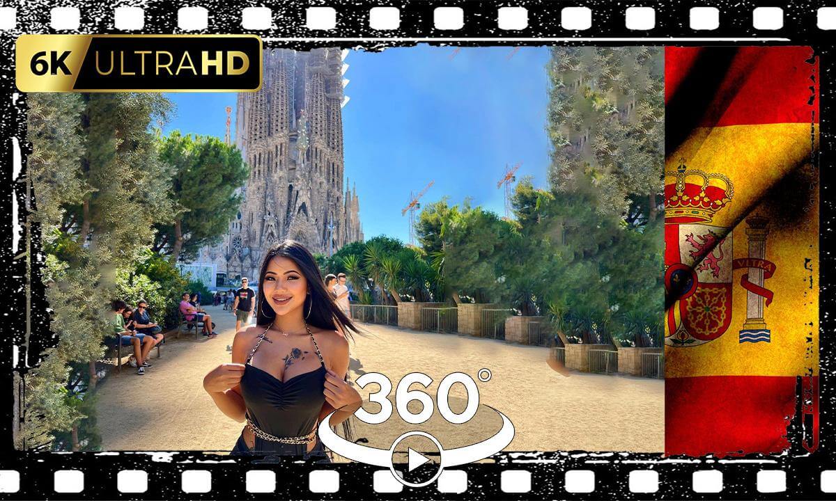 🇪🇸 Inside Gaudí's Dream: A 360° VR Tour of the Sagrada Familia 🇪🇸 #VR #4K #video360