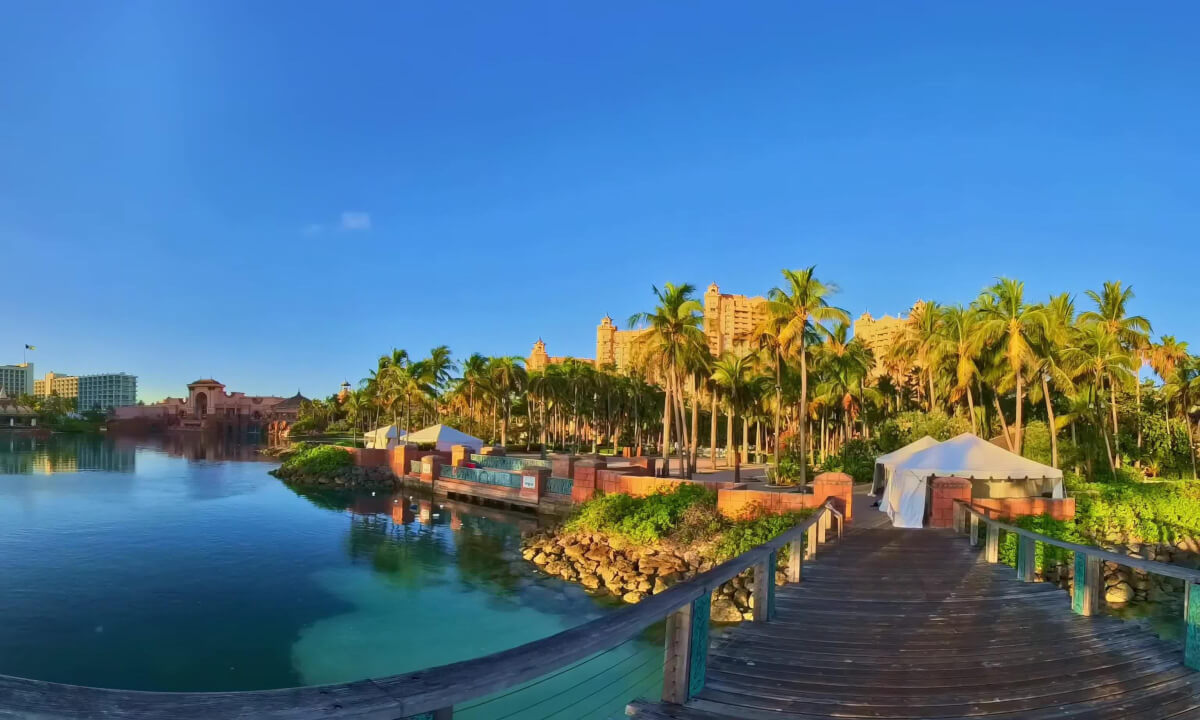 Atlantis Resort pt2 8K 360VR Topaz version | DeoVR