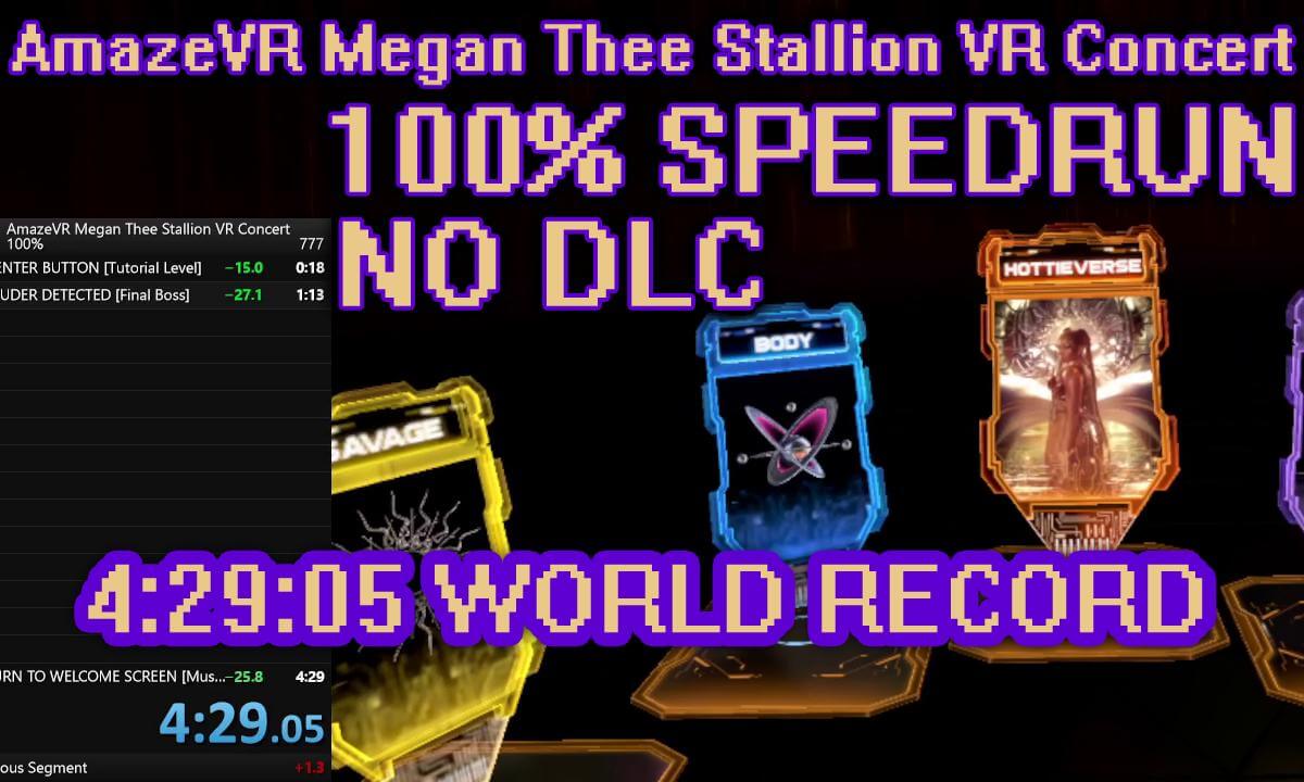 AmazeVR Megan Thee Stallion VR Concert - [World's First] 4:29:05 100% ...