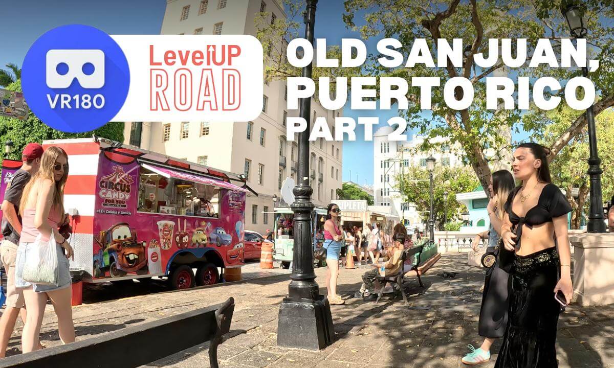 Old San Juan Puerto Rico Part 2 in VR180 | DeoVR