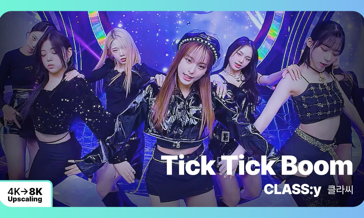 [8K Upscaling S3D] VENTA X -’THE SHOW’ : CLASS:y - Tick Tick Boom