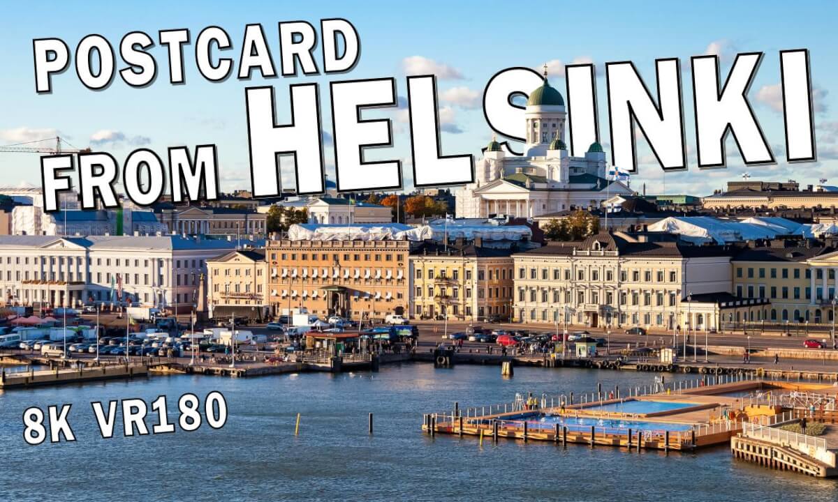 Postcard from Helsinki : 8k 3D VR180 GUIDED TOUR | DeoVR