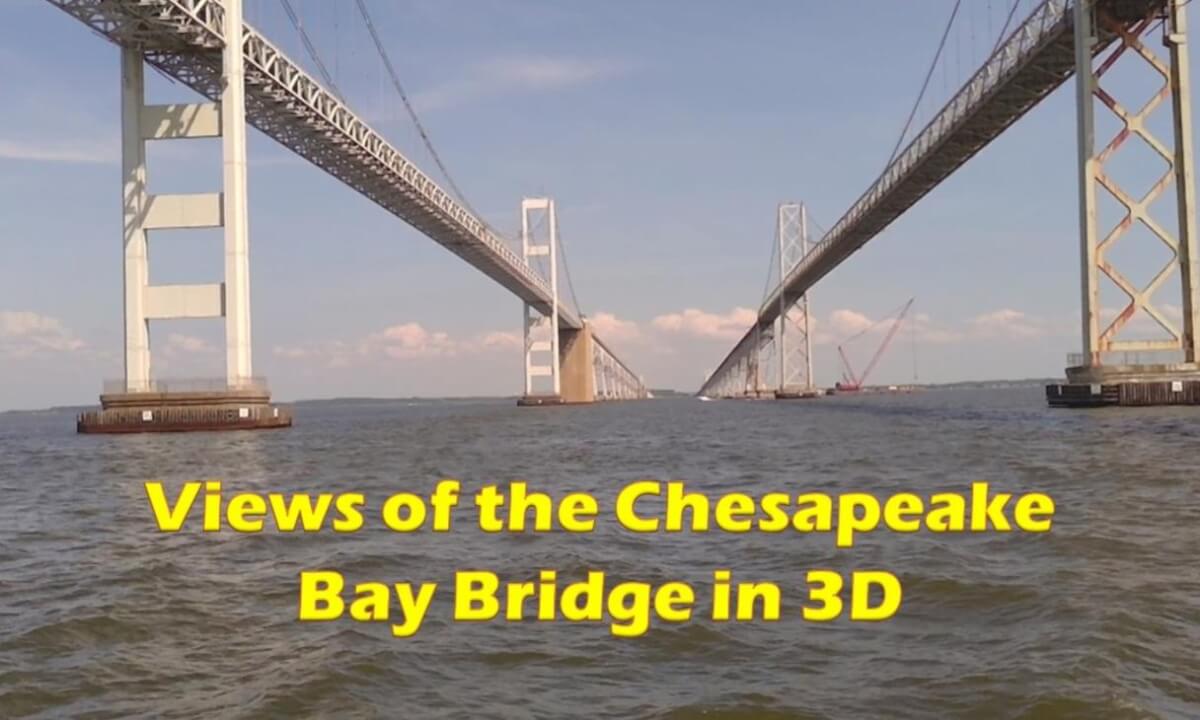 Views of the Chesapeake Bay Bridge in 3D | DeoVR