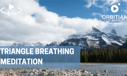 Triangle Breathing Meditation by the Riverside | DeoVR