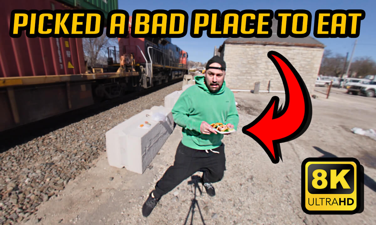 Train Taco Truck! - 8K 3D | DeoVR