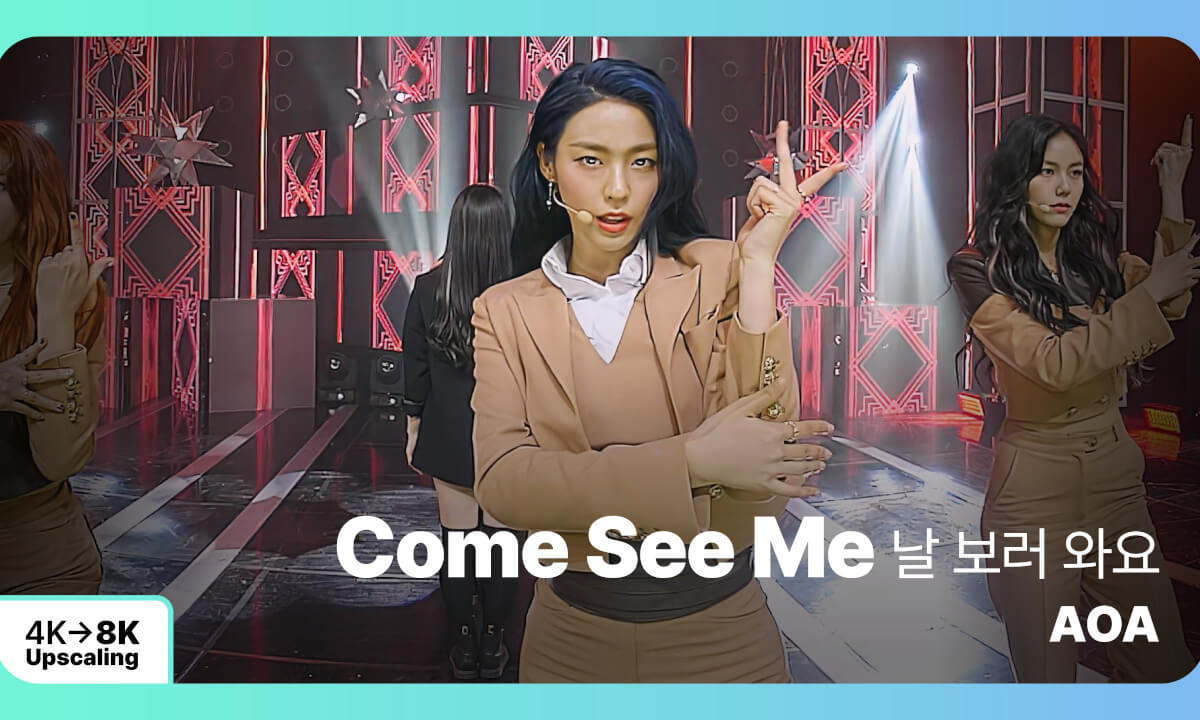[8K Upscaling S3D] VENTA X -’THE SHOW’ : AOA - Come See Me