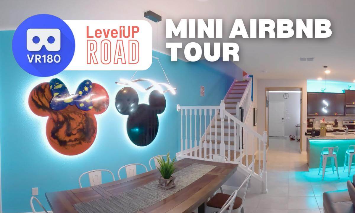 Mini Airbnb Tour Orlando FL VR180 | DeoVR