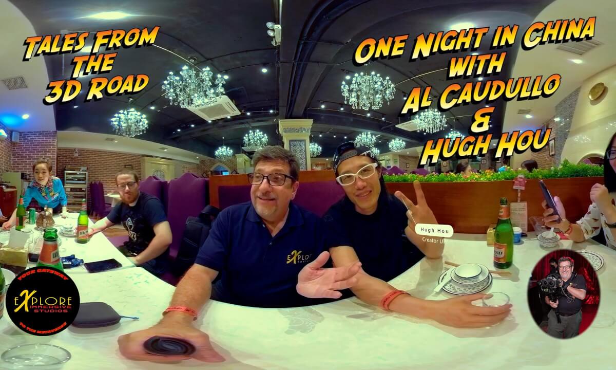A Night Out In China with Al Caudullo and Hugh Hou | DeoVR