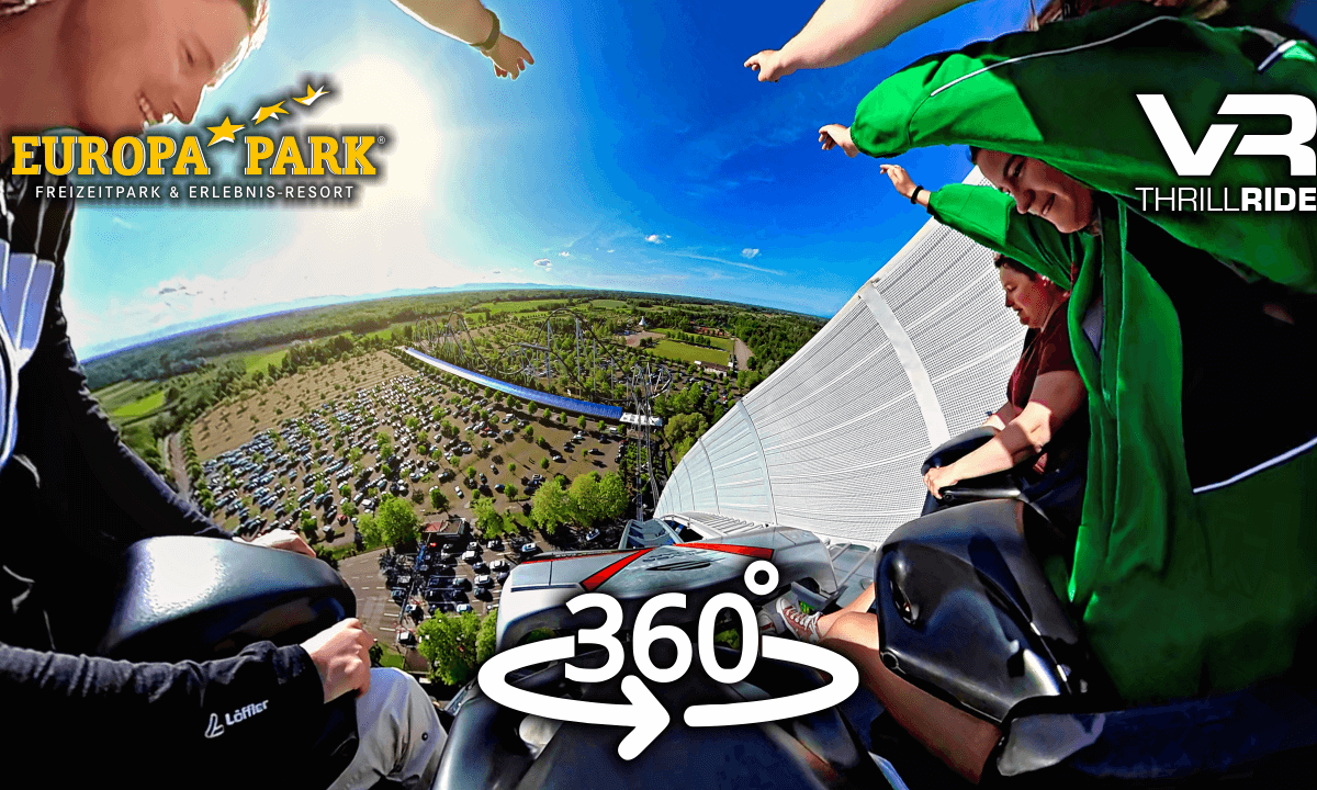 Extreme Airtime Monster - first row POV on SILVER STAR Roller Coaster ...