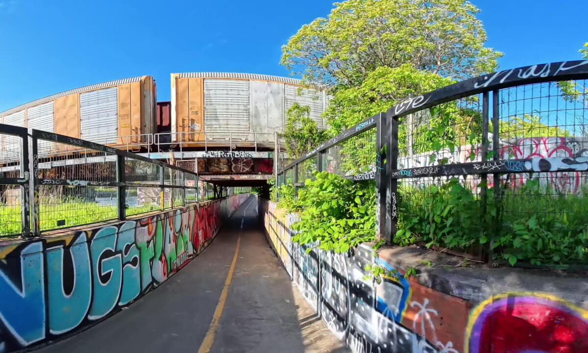 Bike Ride VR 360° 8K - Late afternoon clip | DeoVR