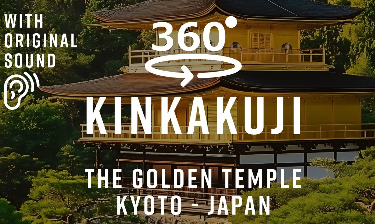 Kinkakuji Temple – Kyoto, Japan 🇯🇵 | Walking Tour 360°