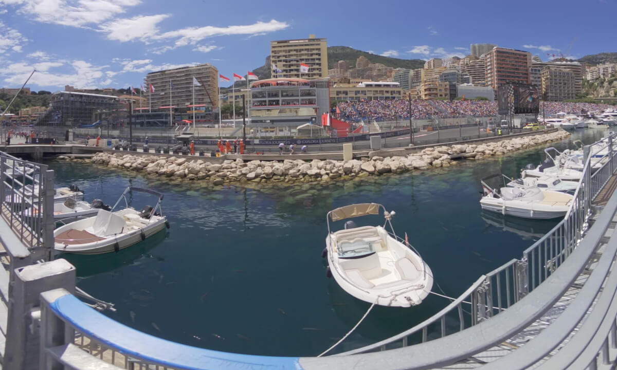 Formula 1 in Monaco 2025, on 23rd May 2025 Training Session watched ...