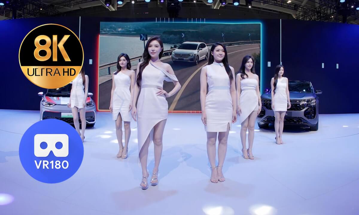 Welcome to SAIC Volkswagen booth at 2025 ias | DeoVR