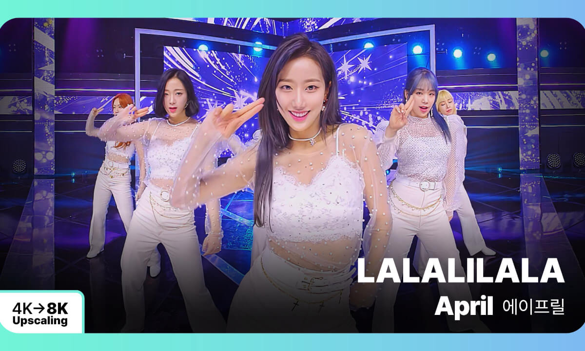 [8K Upscaling S3D] VENTA X -’THE SHOW’ : APRIL - LALALILALA