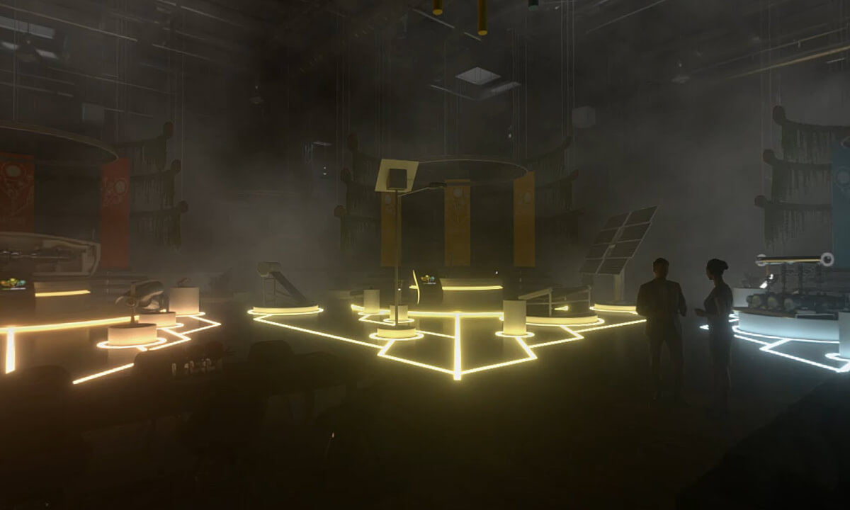 VR Virtual Booth Metaverse Show | DeoVR