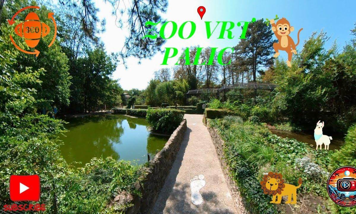 Zoo Palic - Zooloski vrt Palic Subotica 360 video 4k Virtual Tour