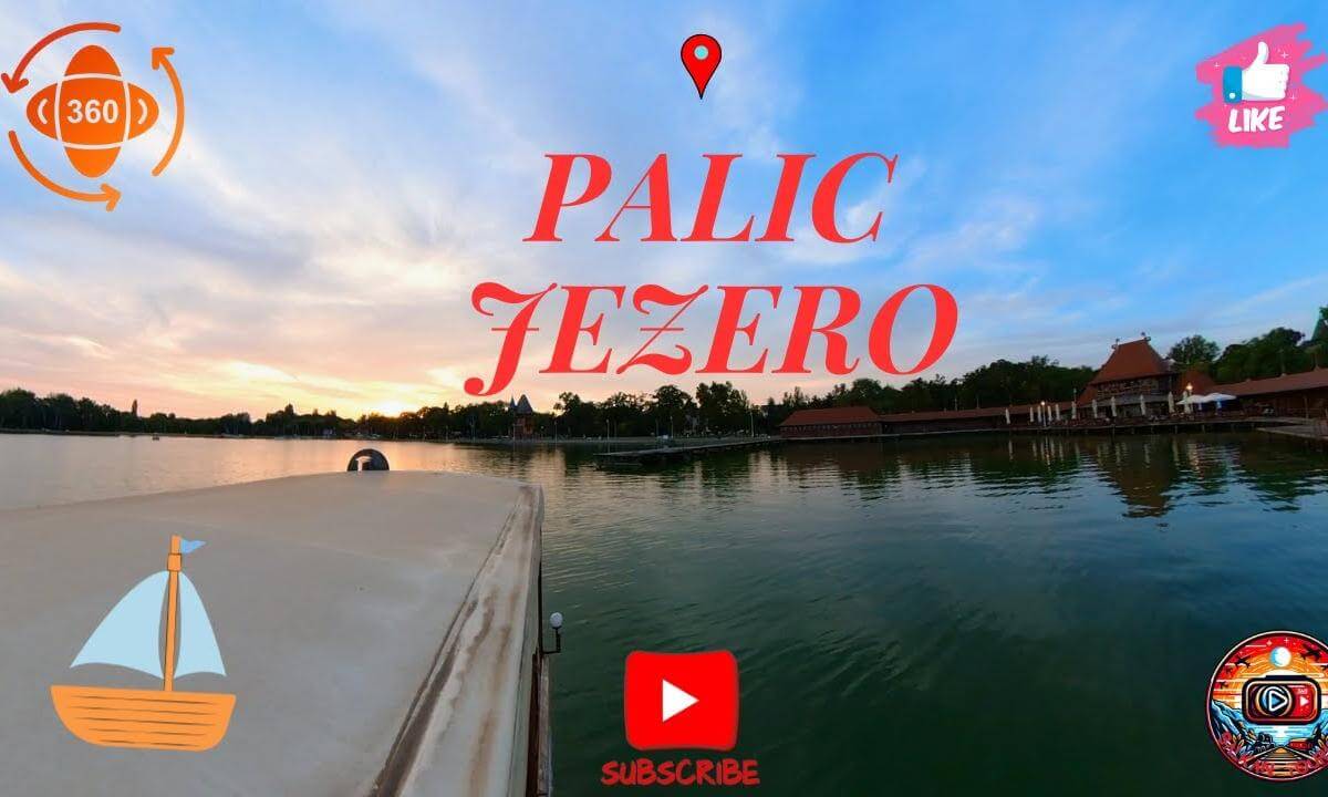 Palic lake boat ride - Palic jezero voznja brodom 360 video 4k Virtual Tour