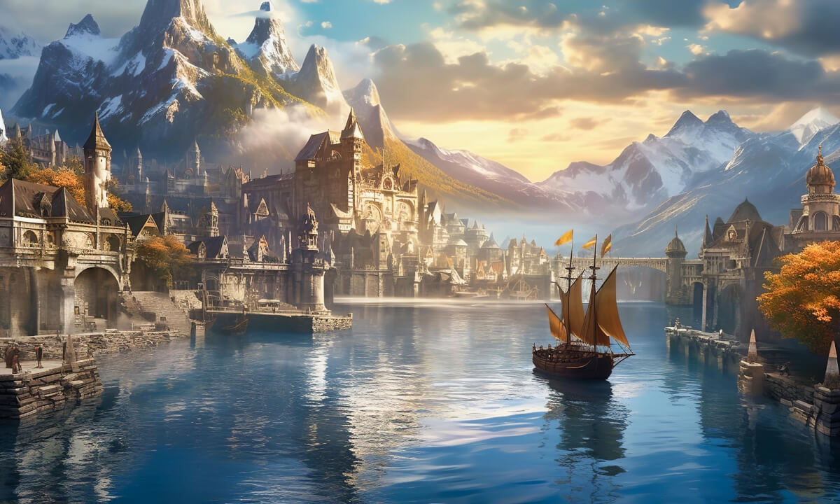 Fantasy World.01 - AIGC_3D Vision Lab - VR Video | DeoVR