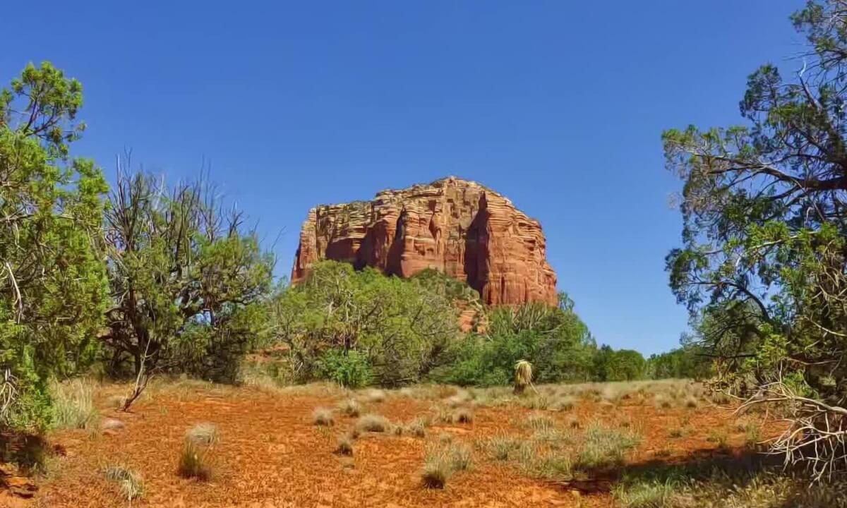Courthouse Rock 8K 180VR - Travel VR - VR Video | DeoVR