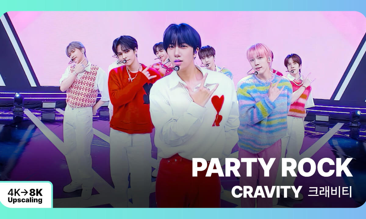 [8K Upscaling S3D] VENTA X -’THE SHOW’ : CRAVITY - PARTY ROCK