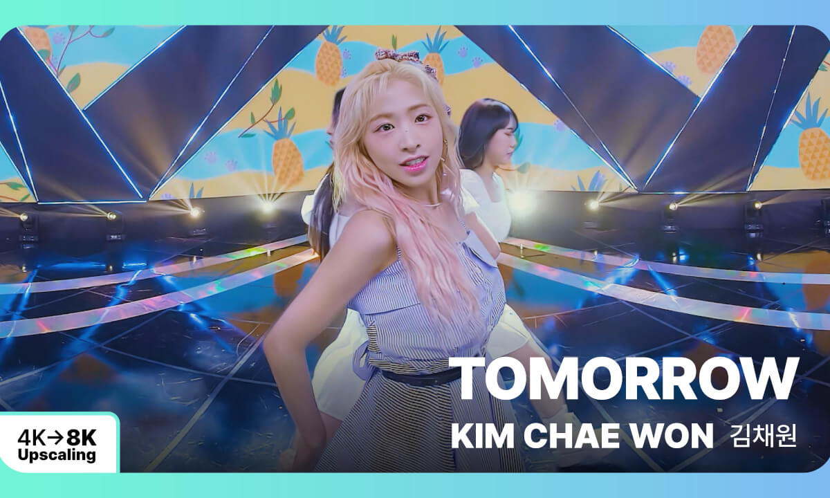 [8K Upscaling S3D] VENTA X -’THE SHOW’ : KIM CHAE WON - TOMORROW