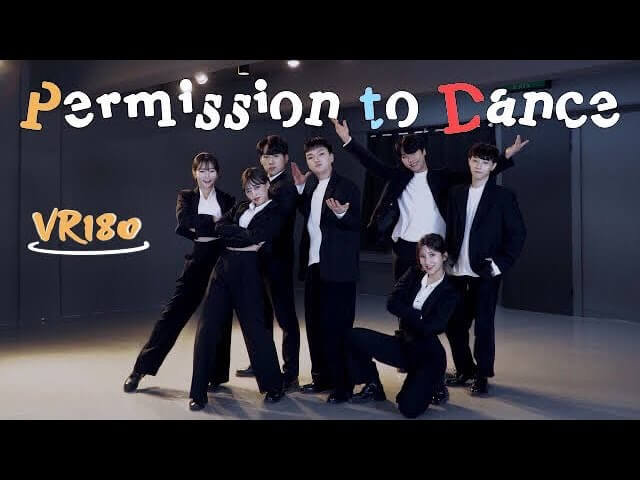 [VR180|5.7K] BTS - Permission to Dance | DANCE COVER | Reina| Presenc Ver