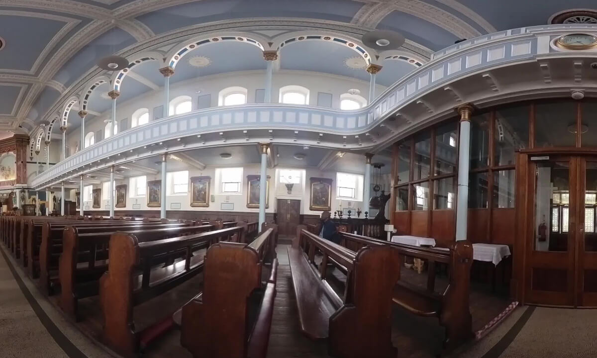 2 mins of peace at St Marys R.C Church Calton Glasgow Scotland