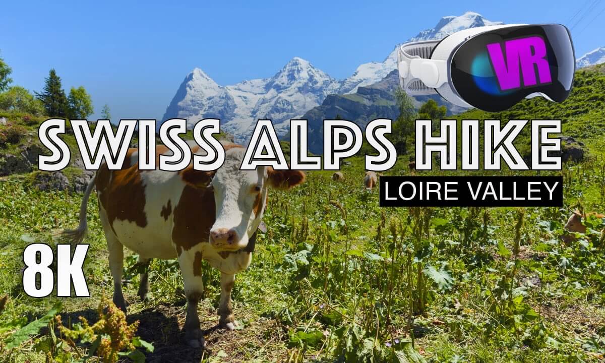 SWISS ALPS HIKE in 3D: North Face Trail [PREVIEW] | DeoVR