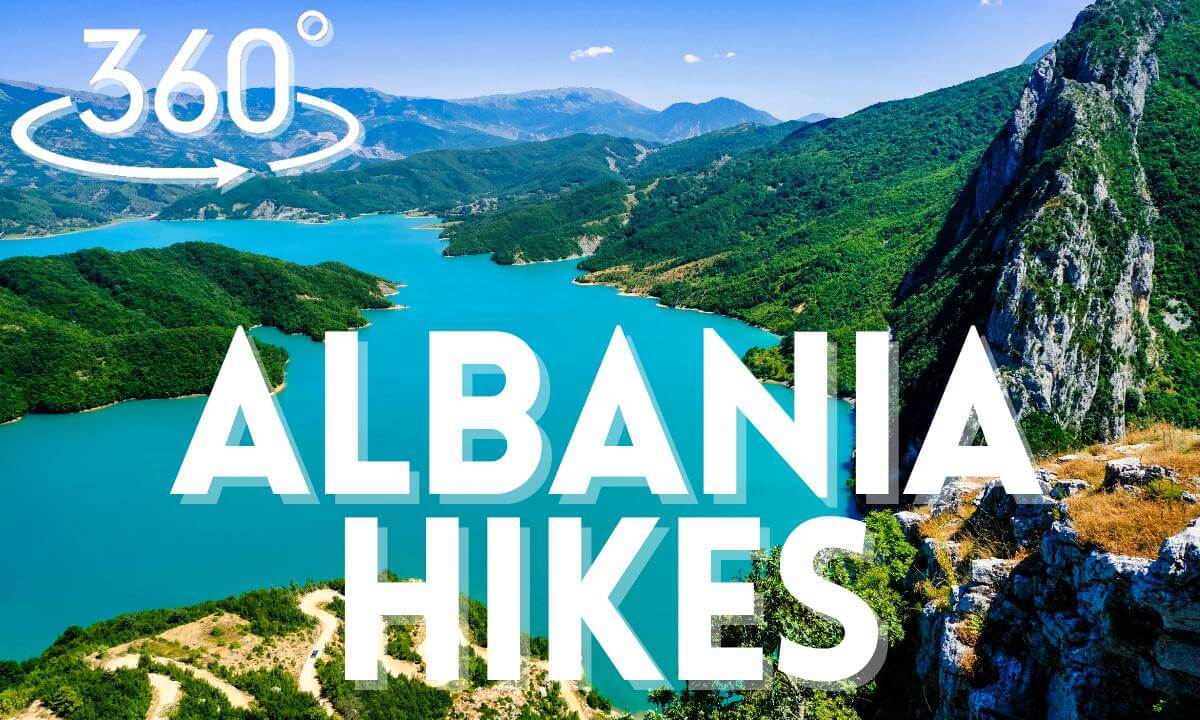 Albania 360° | Hike Llogara, Lake Bovilla & Cyclops Eye in VR
