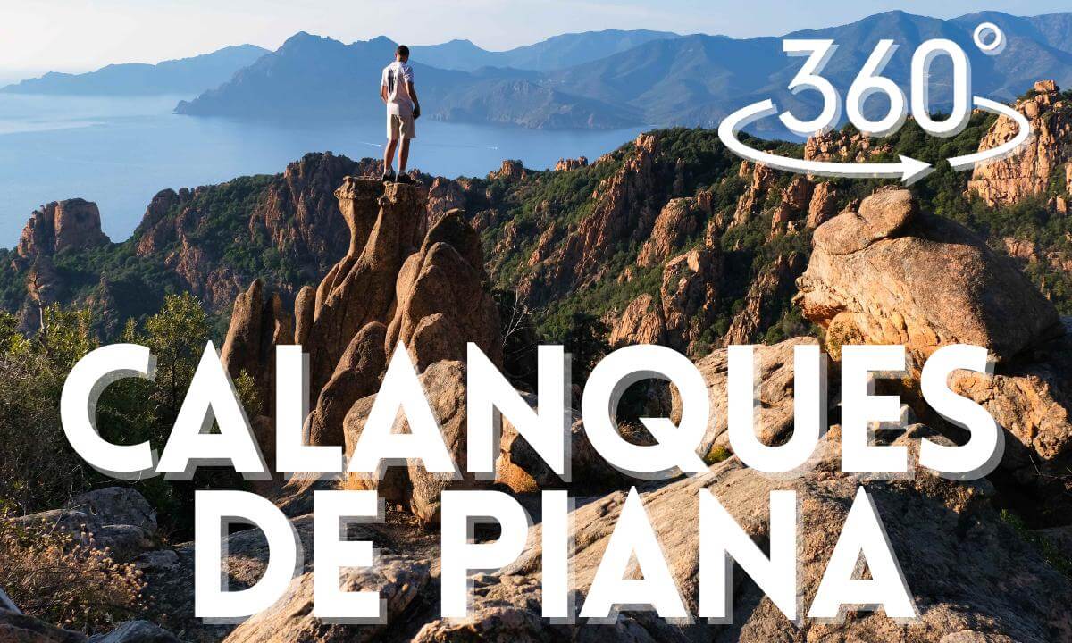 Calanques de Piana 360° | UNESCO Corsica VR Cliff Hike 8K