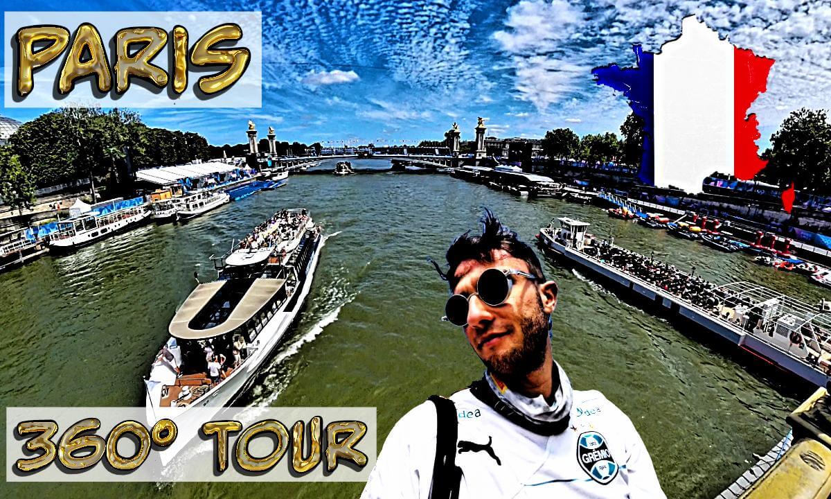 CITY TOUR 🗼 IMPRESSIVE PARIS FRANCE 🌎 360° VR (Part 2)
