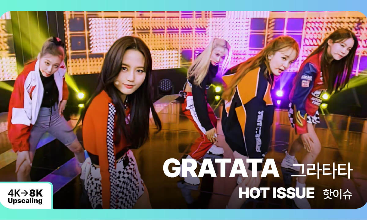 [8K Upscaling S3D] VENTA X -’THE SHOW’ : HOT ISSUE - GRATATA