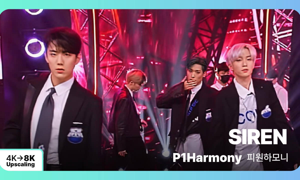[8K Upscaling S3D] VENTA X -’THE SHOW’ : P1Harmony - SIREN