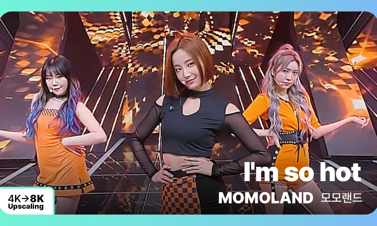 [8K Upscaling S3D] VENTA X -’THE SHOW’ : MOMOLAND - I'm so hot