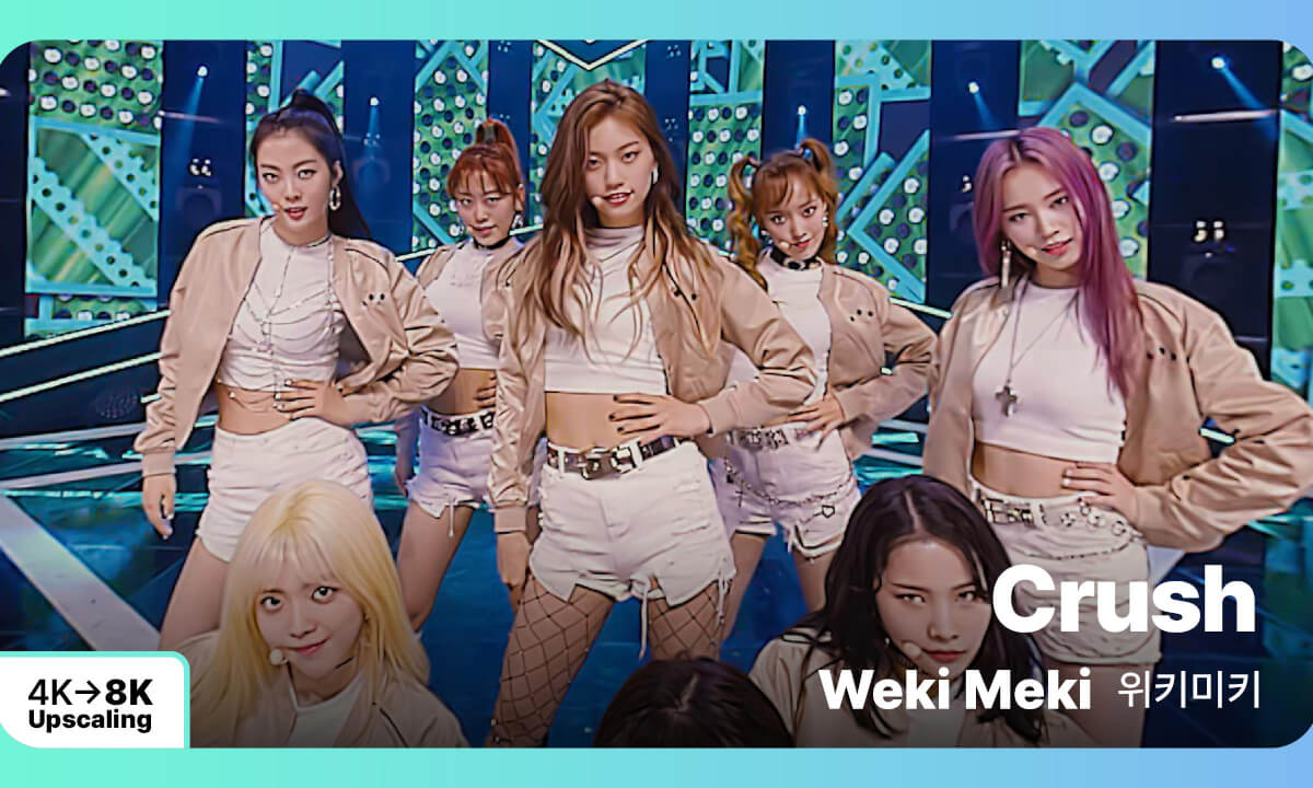 [8K Upscaling S3D] VENTA X -’THE SHOW’ : Weki Meki - Crush