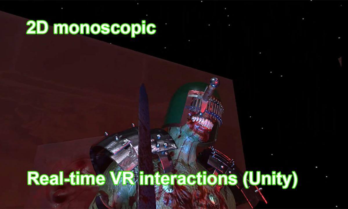 Real Time VR interactions captured on Quest (2D) | DeoVR