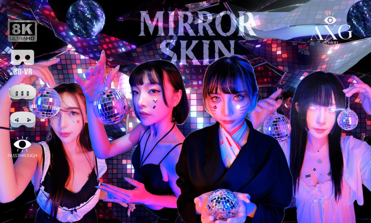 [8K 3DMR] Mirror Skin : Visual Portraiture | Passthrough Cinematic ...