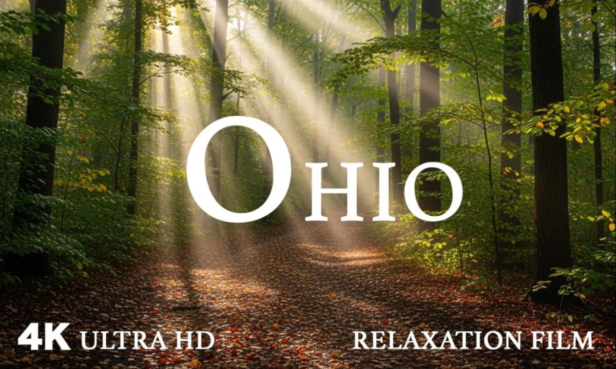Ohio 4K – Relaxing Scenery & Hidden Gems with Calming Music