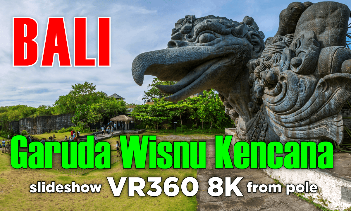 GWC Park in Bali, Indonesia. Telescopic pole panoramas slideshow