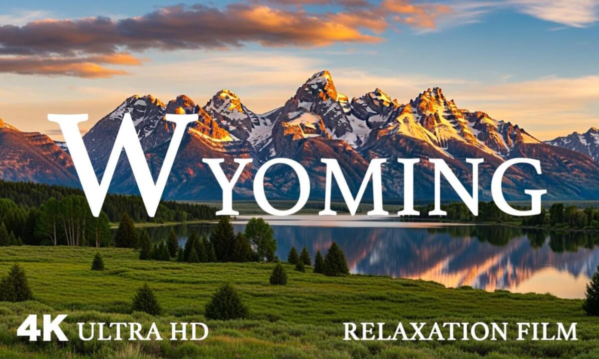 Wyoming 4K – Relaxing Scenery & Hidden Gems with Calming Music