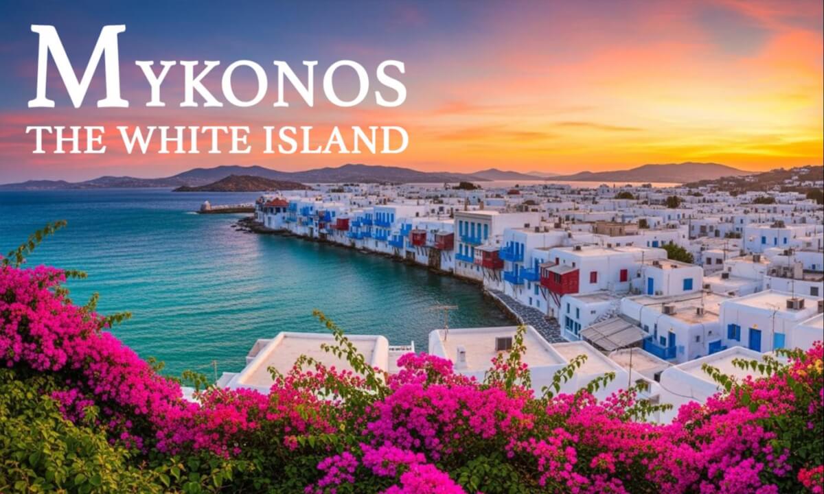 Mykonos, The White Islands of Greece - Relaxing Scenery With Calming Music