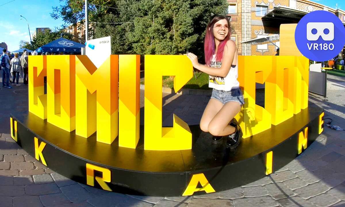 ComicCon 2018. Kyiv. Ukraine - VRSUN - VR Video | DeoVR