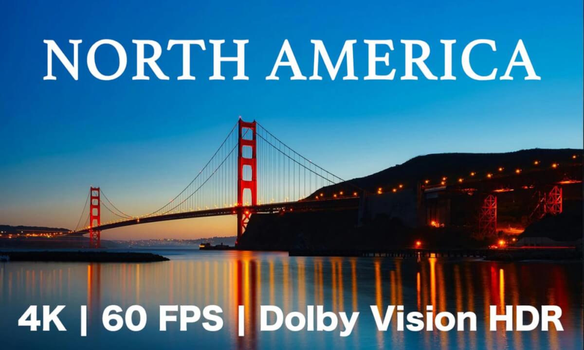 North America 4K – Relaxing Scenery & Hidden Gems with Calming Music