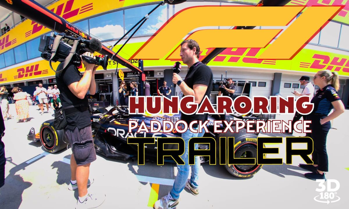 F1 HUNGARORING PADDOCK EXPERIENCE - TRAILER | DeoVR