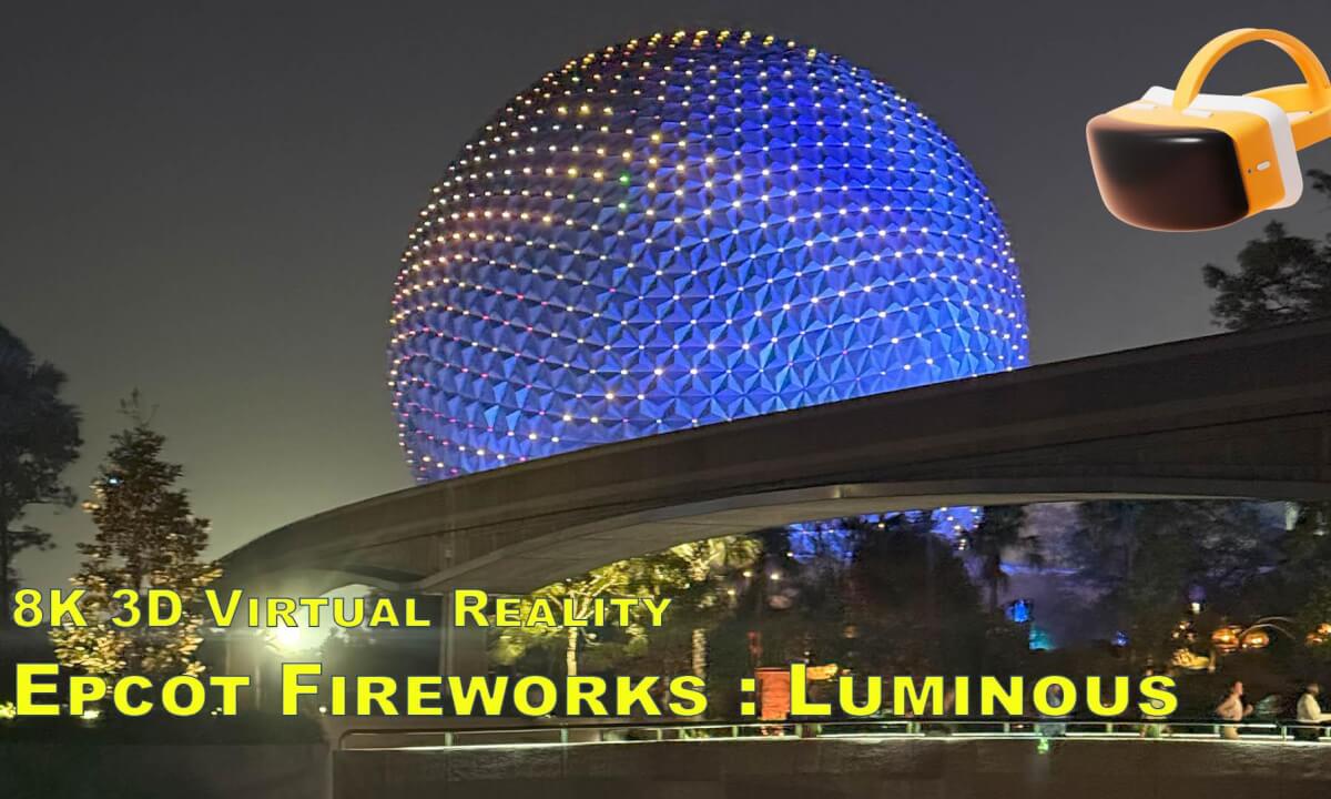 Disney In VR : Epcot Fireworks | DeoVR