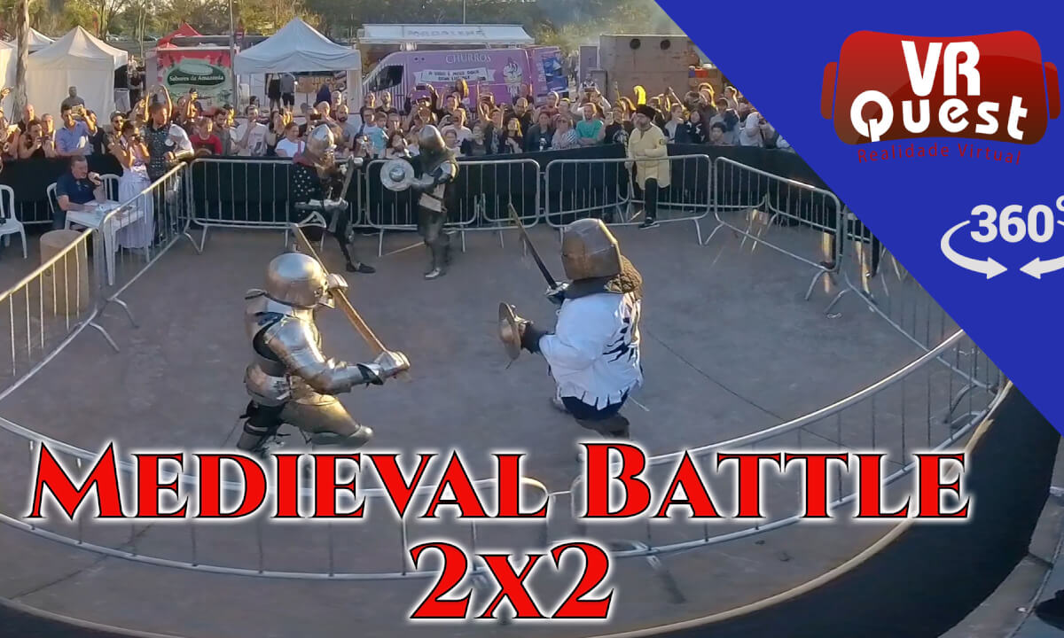 Watch This Medieval Battle 2v2 Come To Life In 360 Video